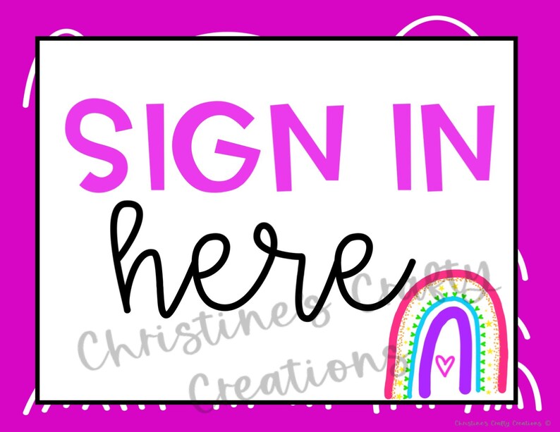 Meet the Teacher Night L Editable Forms and Materials L Bright Rainbow ...