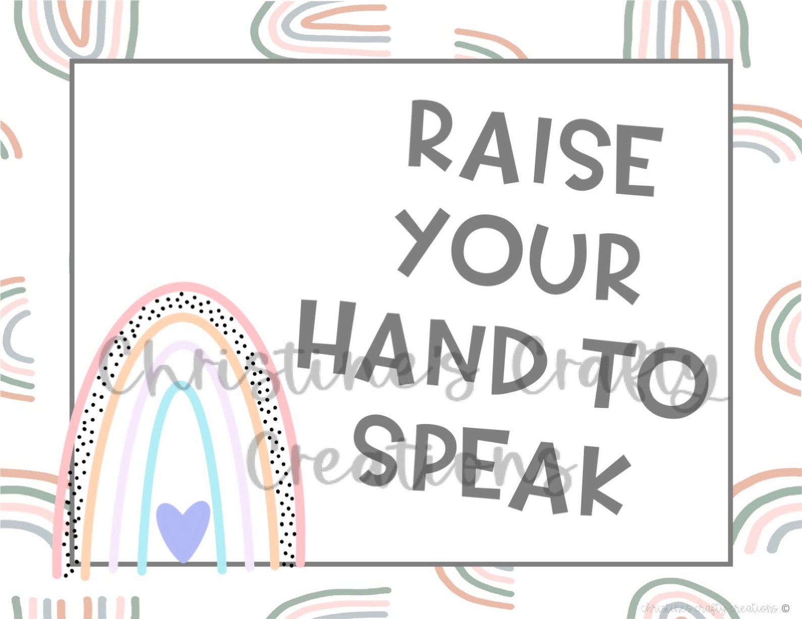 BOHO Classroom Rules Posters L Editable - Etsy