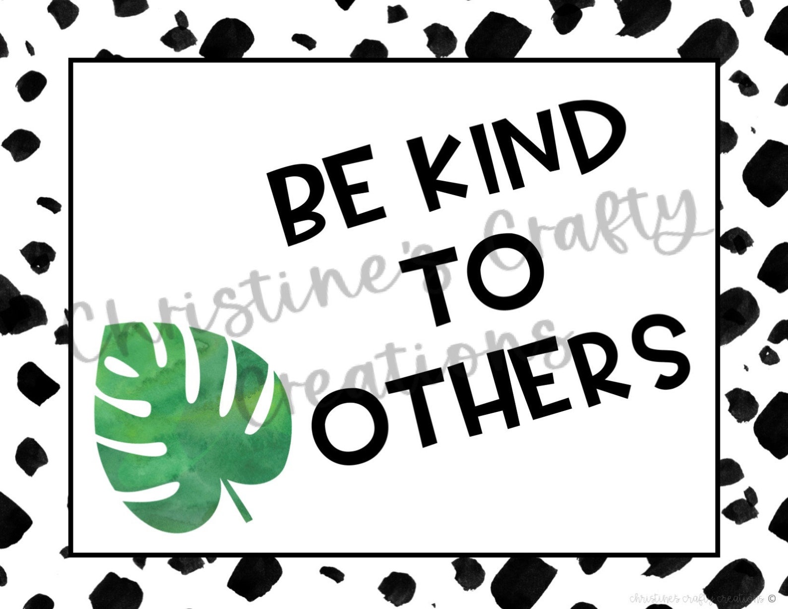 Tropical Leaves Classroom Rules Posters L Editable - Etsy