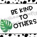 Tropical Leaves Classroom Rules Posters L Editable - Etsy