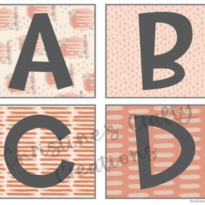 Rustic Boho Book Bin Labels L Editable - Etsy