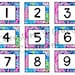 Preppy and Tropical Flip Calendar L Editable - Etsy