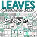 Tropical Leaves Classroom Decor Bundle - Etsy