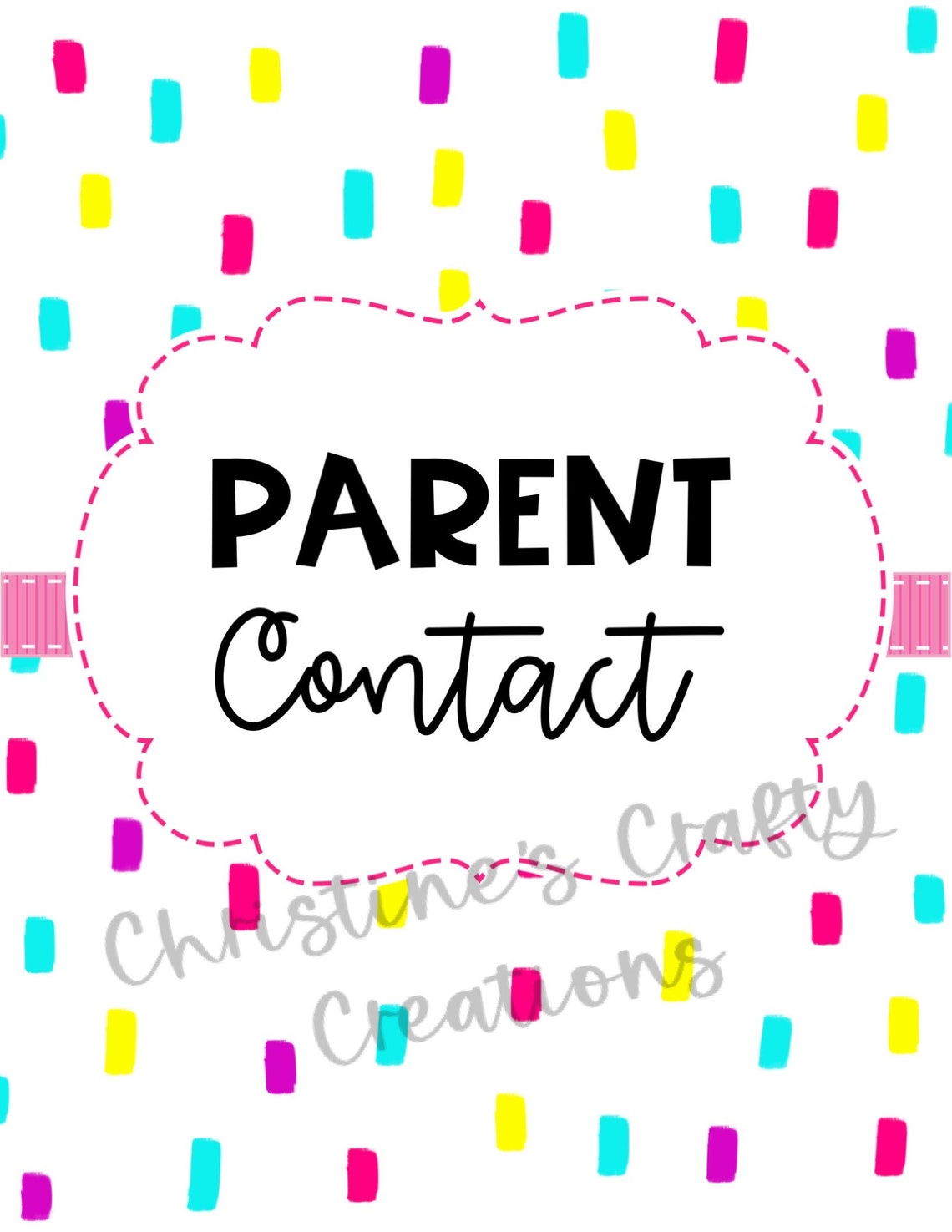 Bright Rainbow Boho Binder Covers and Spines L Editable - Etsy