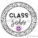 Groovy Leopard and Dalmatian Class Jobs L Editable - Etsy