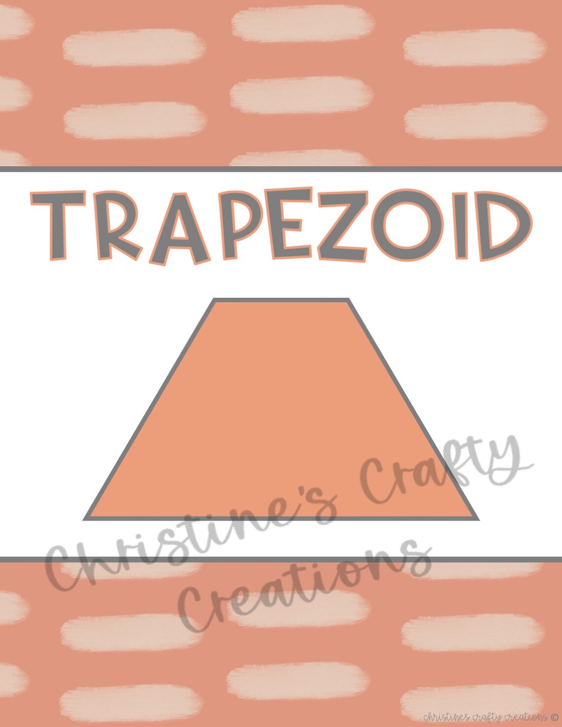 Rustic Boho 2D Shape Posters - Etsy