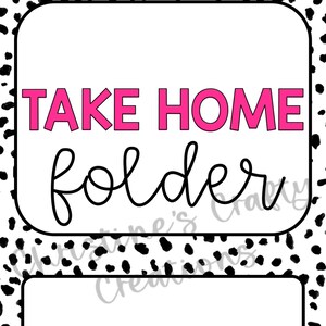 Groovy Leopard and Dalmatian Folder Covers L Editable - Etsy