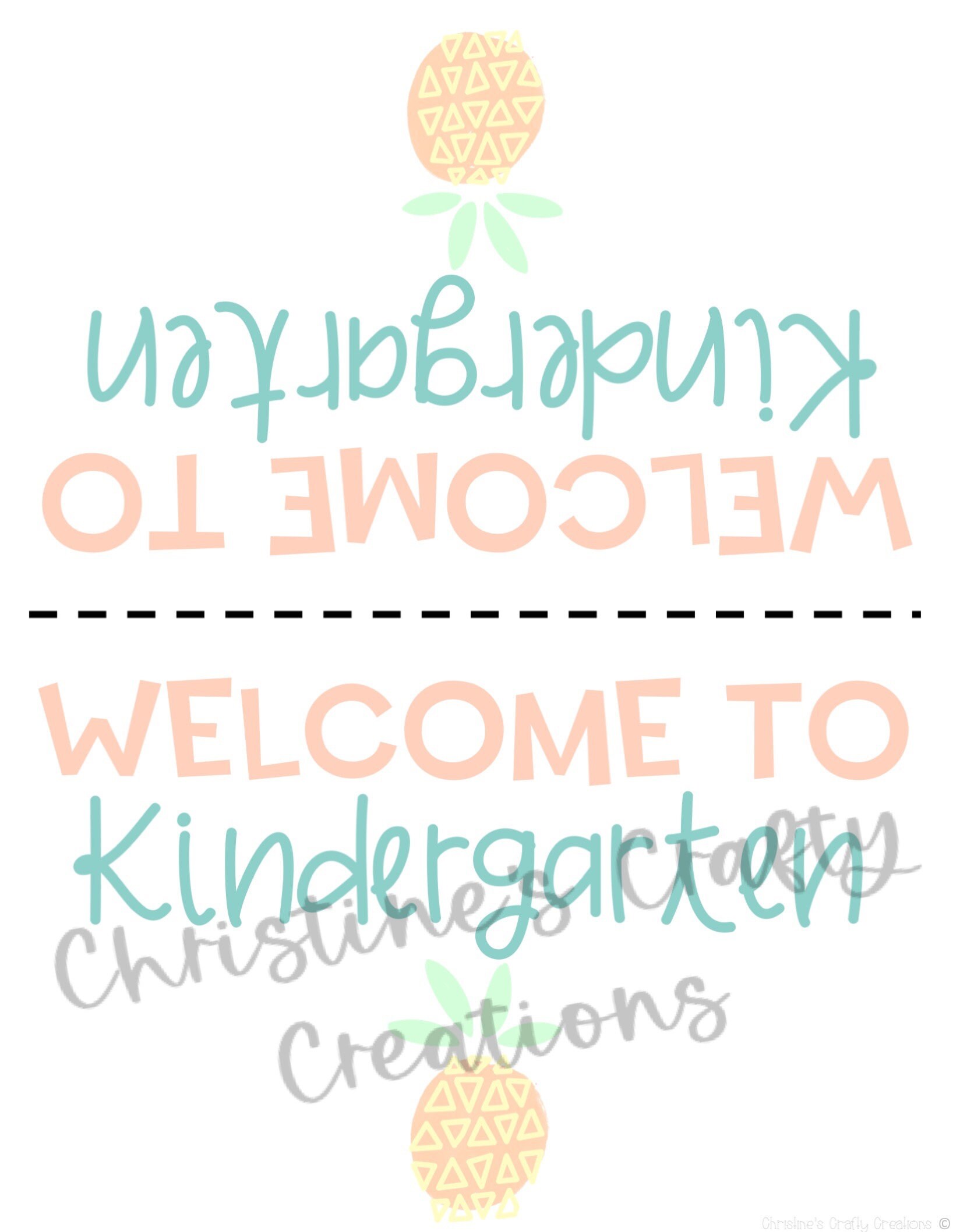 Pineapple Meet the Teacher Night L Editable Forms and - Etsy