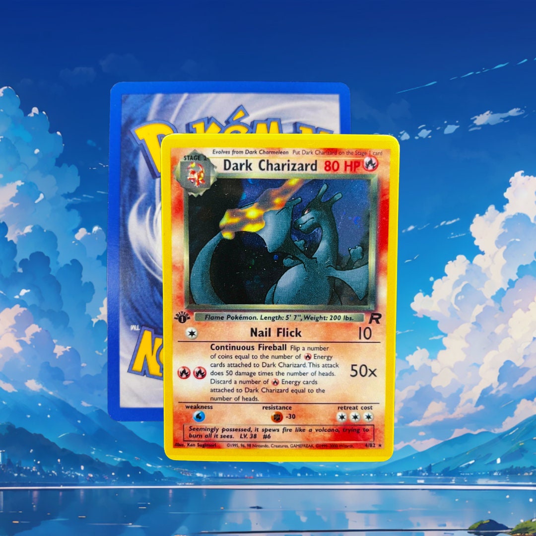 Dark Charizard Pokemon Card