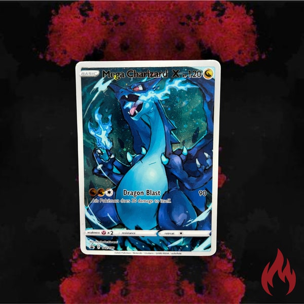 Mega Charizard X - Etsy