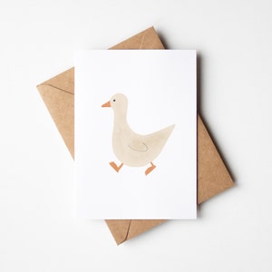 GOOSE / Farm Animal / Neutral Colors / Nursery Print / Poster and ...