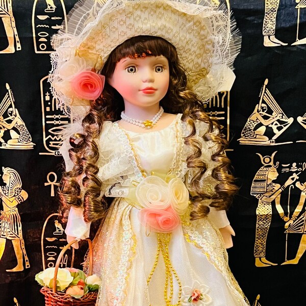 Aztec Porcelain Doll - Etsy