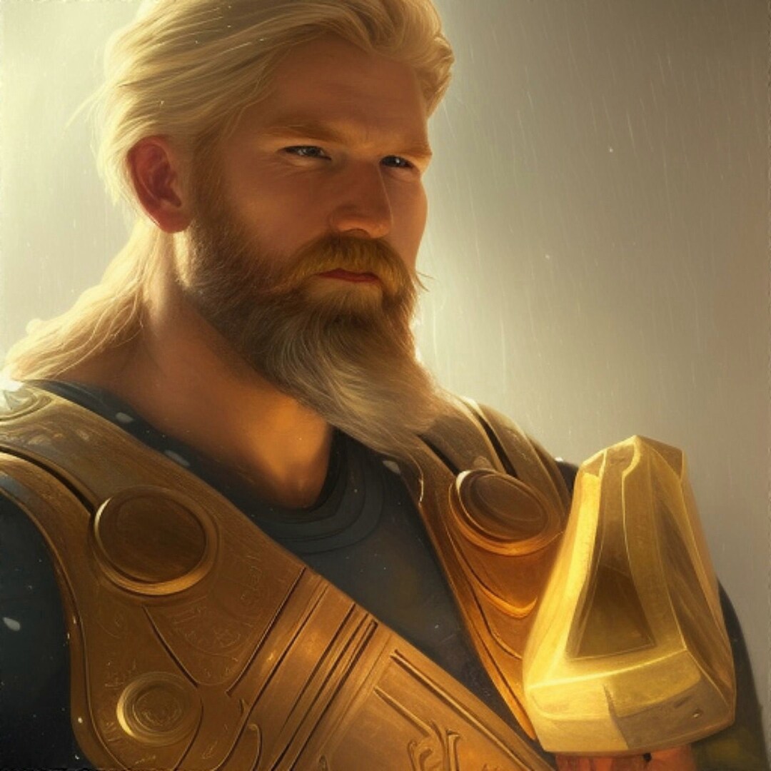 THOR the God of Thunder Protector of Midgard Get Thors - Etsy