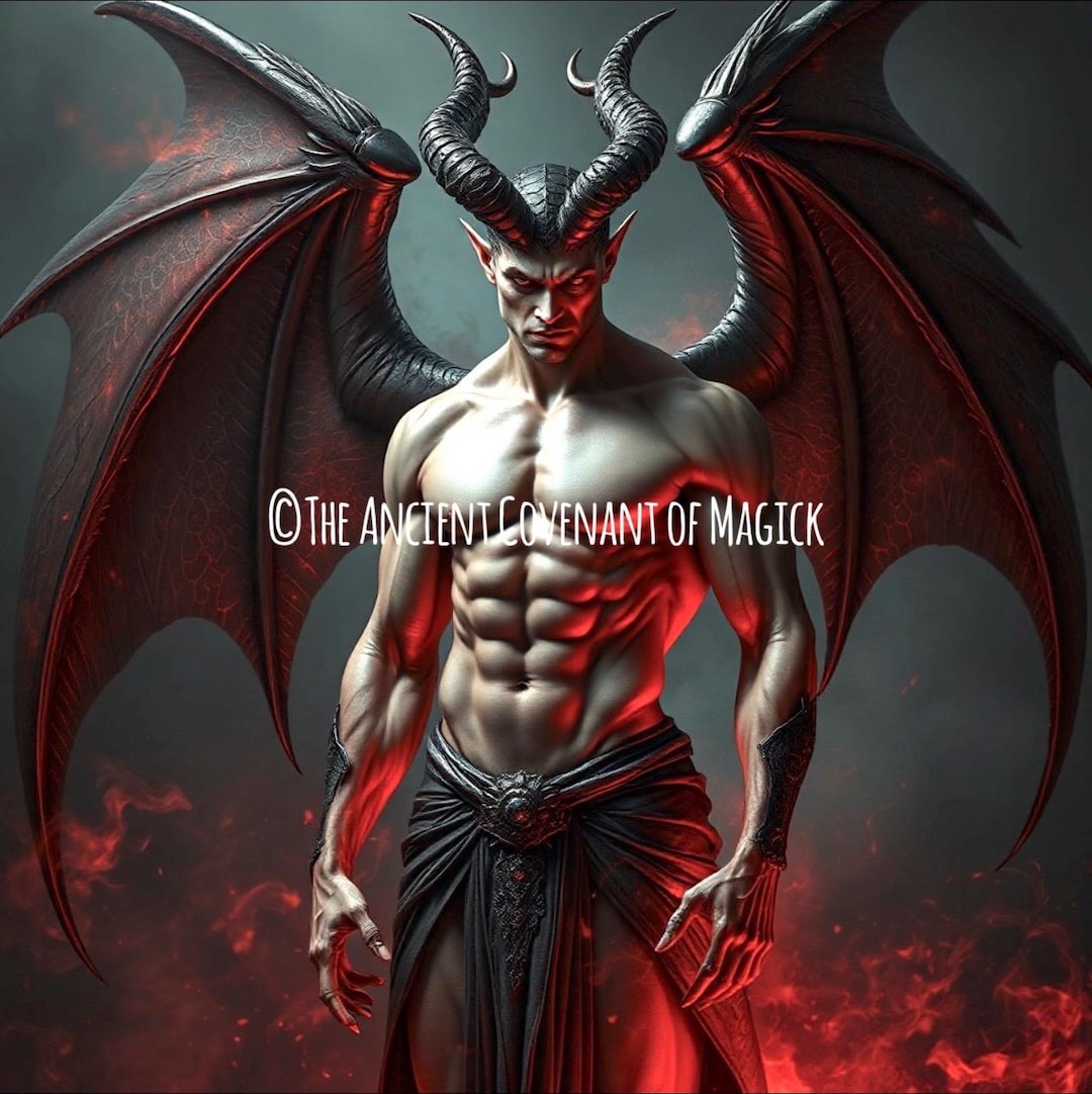 Infernal Black Shaitan Djinn King - Extremely Powerful - Etsy