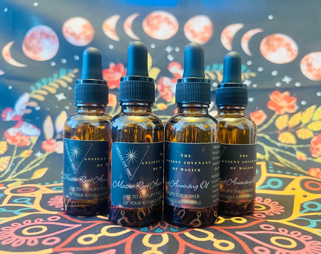 Master Root Anointing Oil - 30ml Dropper Bottles - Use to Amplify the ...