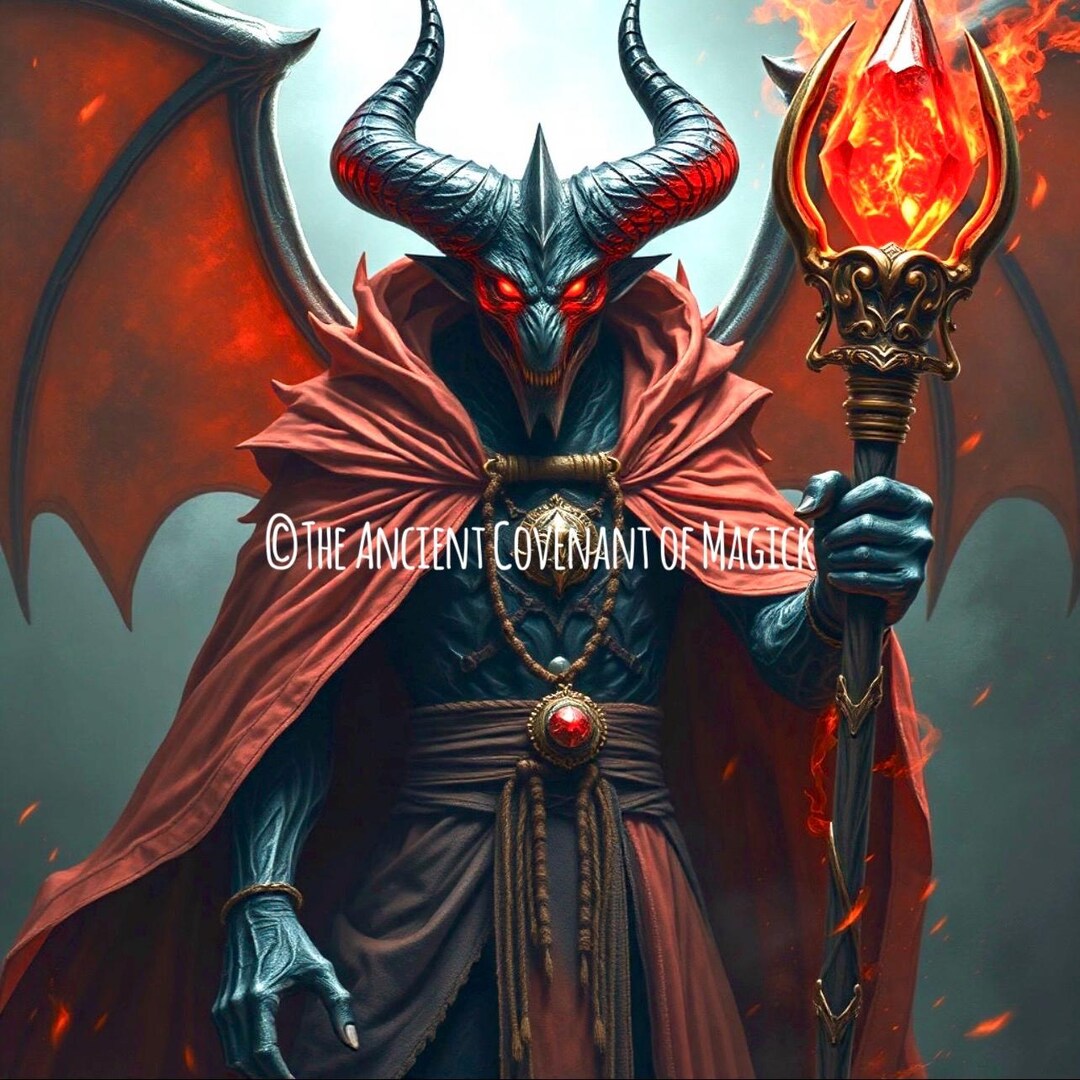 The Demonic Sorcerer Spirit Companion – A Spirit of Forbidden Wisdom ...