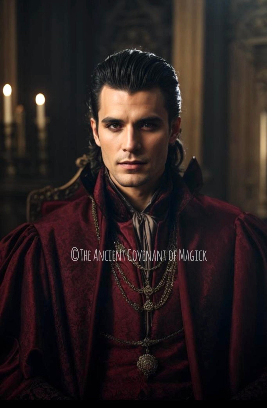 Ancient Royal Vampire Black Magick Sorcerer - Etsy