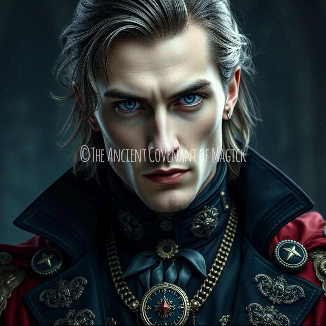 Ancient Royal Vampire - Black Magick Sorcerer - Etsy