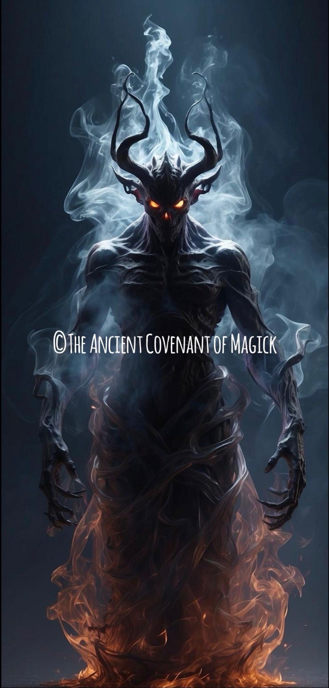 Demonic Spirit Servant - to Protect and Serve You as You Wish - Etsy