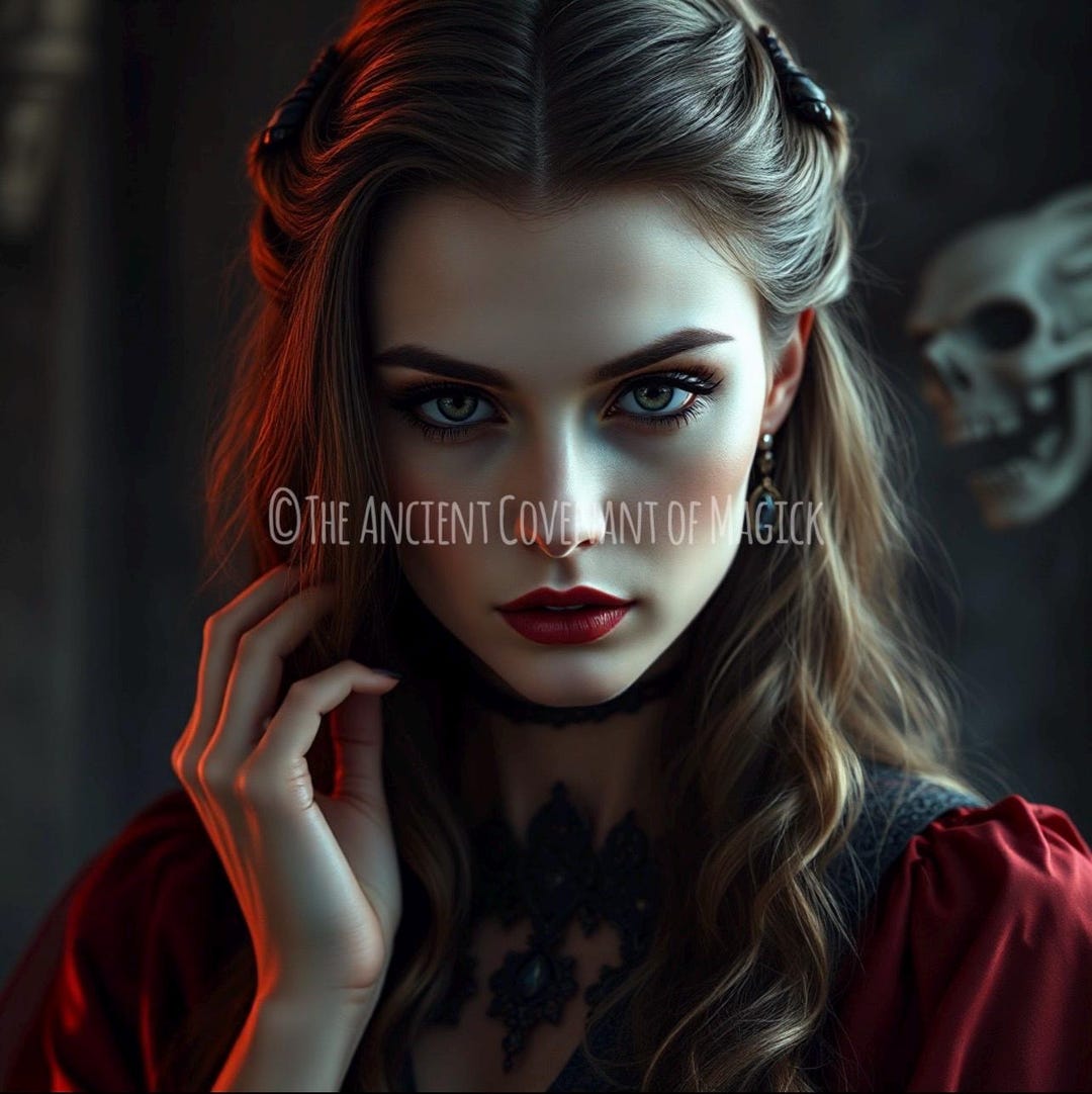 Ancient Royal Vampire - Black Magick Sorceress - Etsy