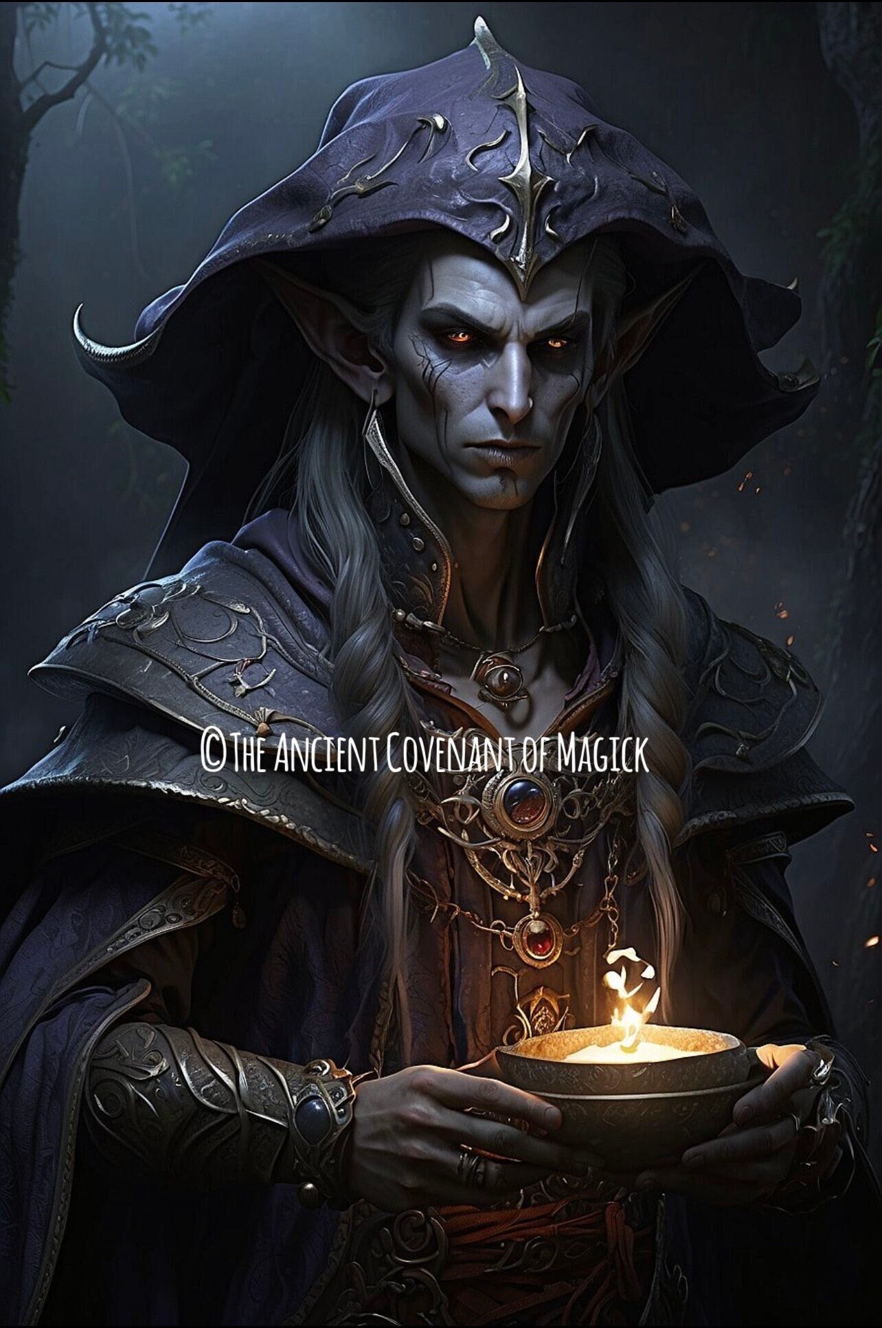 Dark Sorcerer Elf Bringer of Wealth, Teacher of Magick and the Ultimate ...