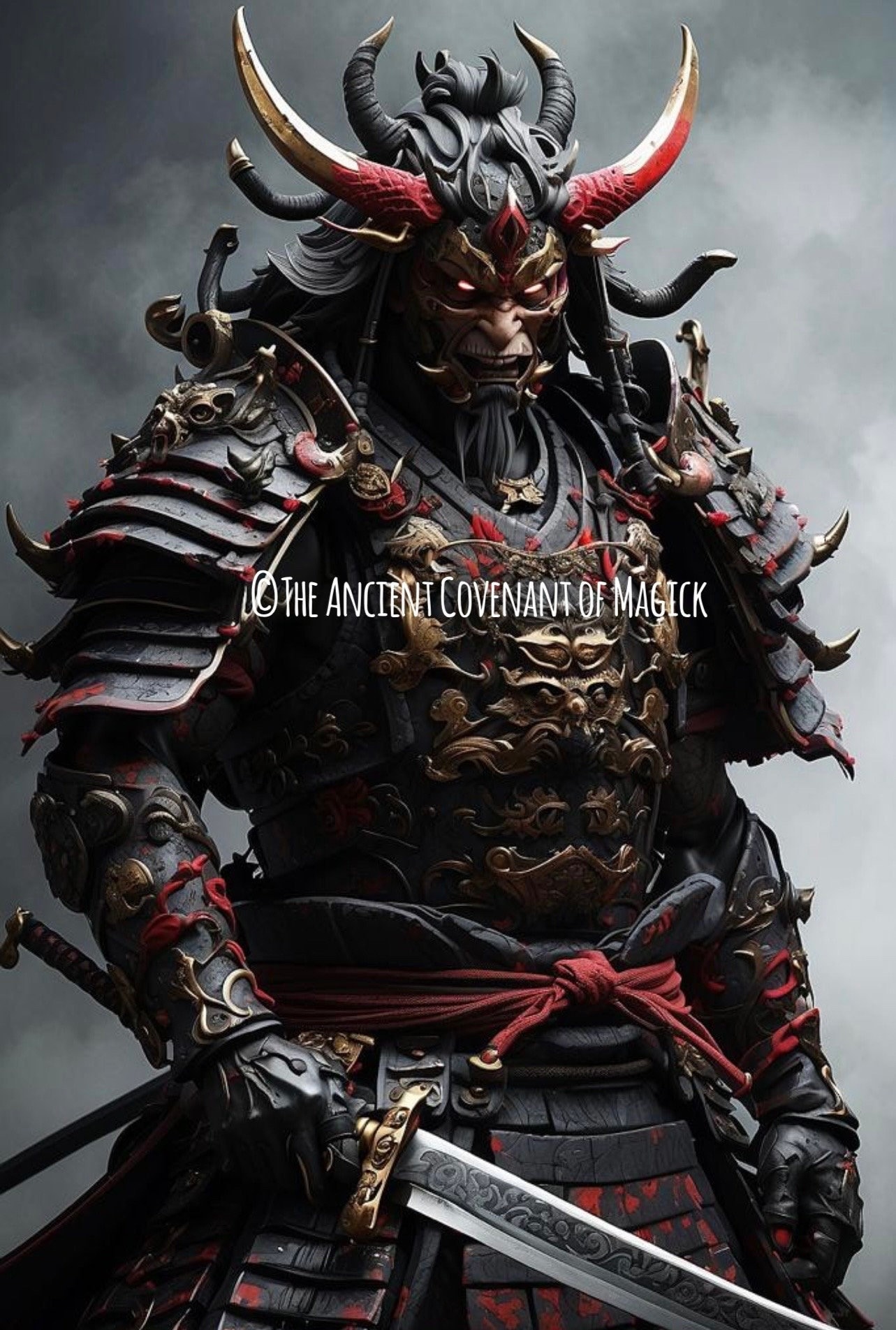 Demonic Samurai Warrior the Ultimate Protector and Deals With Your ...