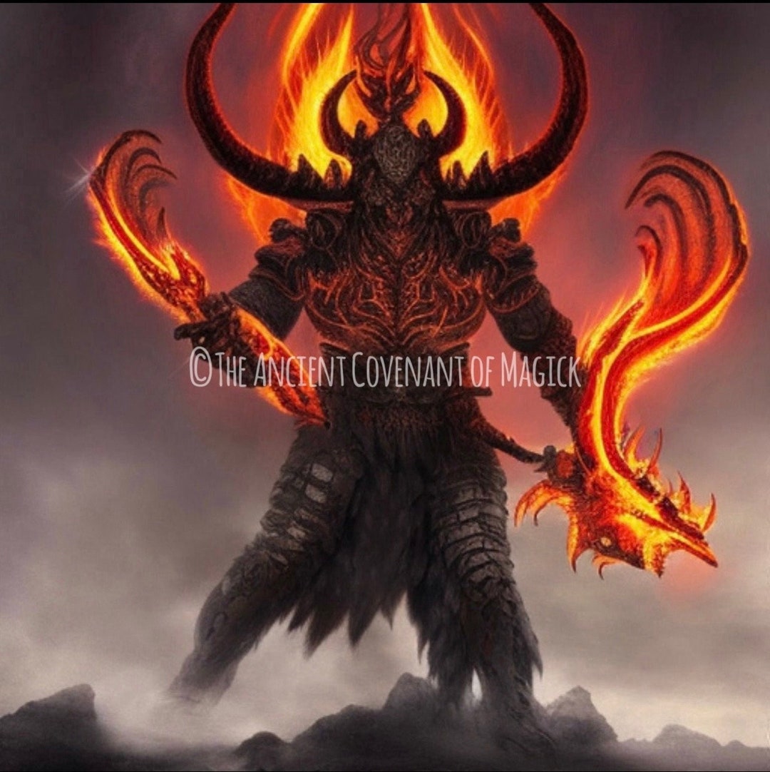 Norse Demonic Elite Warlord the Destroyer - Etsy