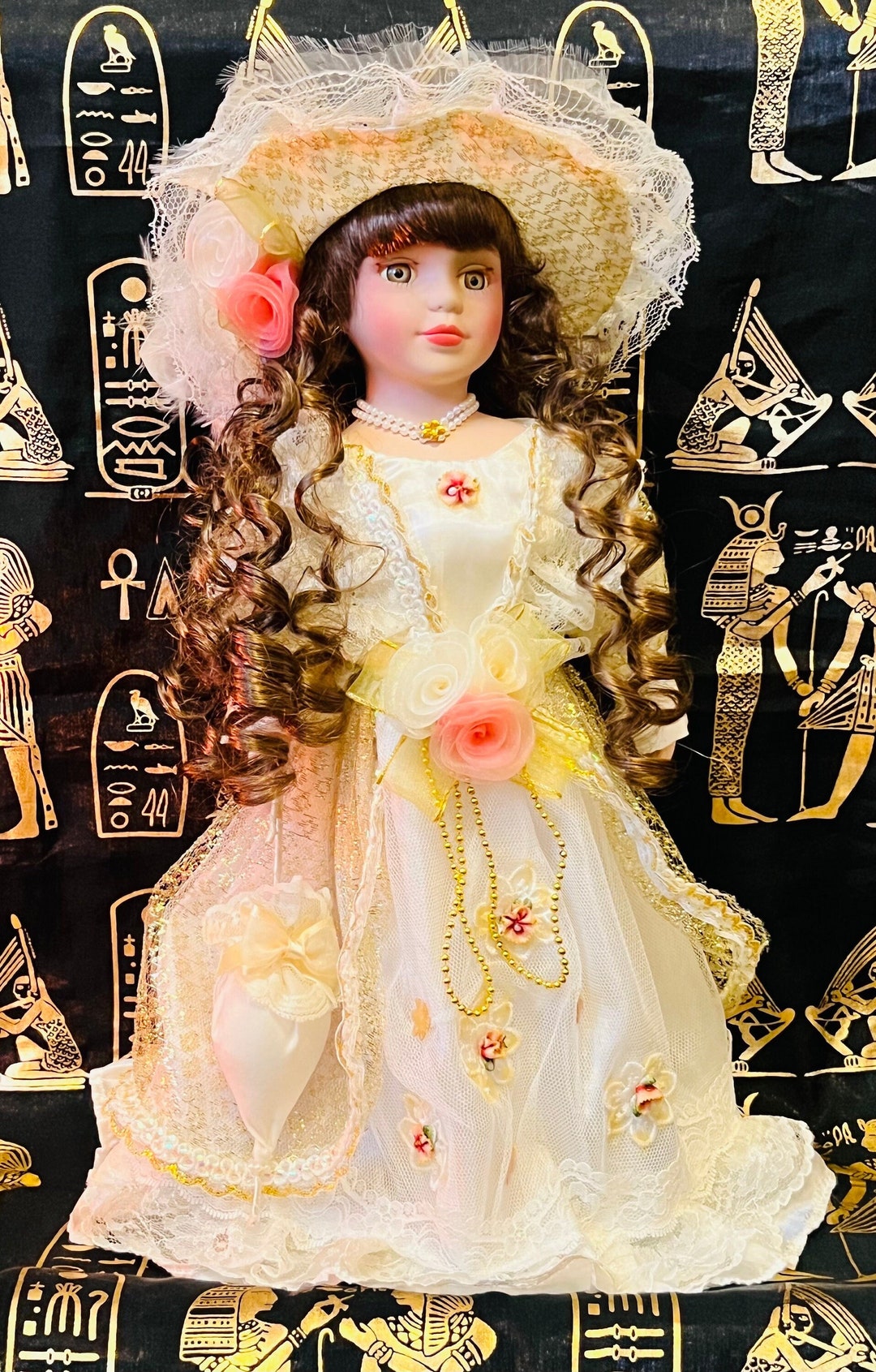 Haunted Vintage Porcelain Doll - Fire & Destructive - Great Condition ...