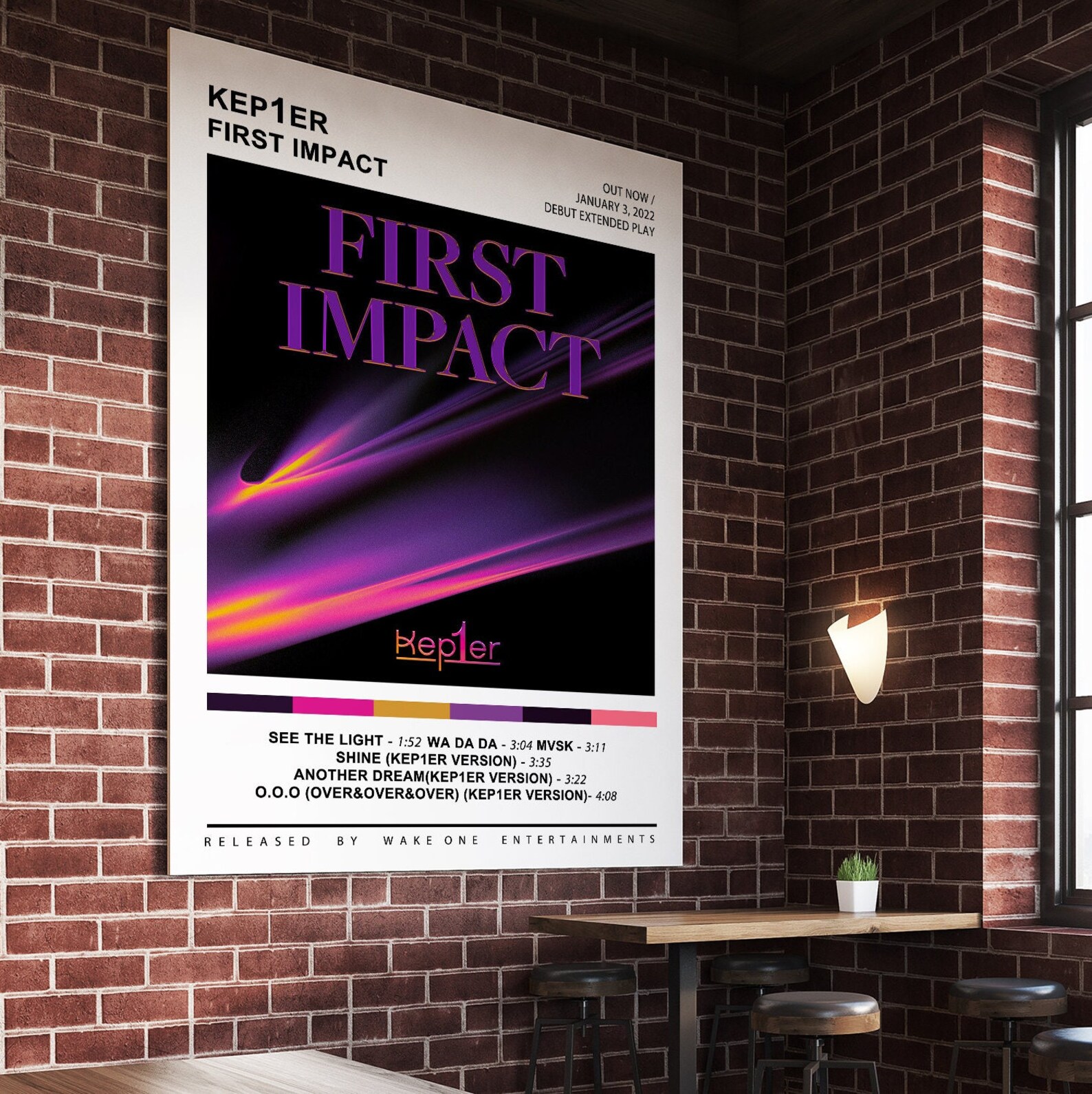 Kep1er FIRST IMPACT Album Cover Poster Room Decor Wall Music - Etsy ...
