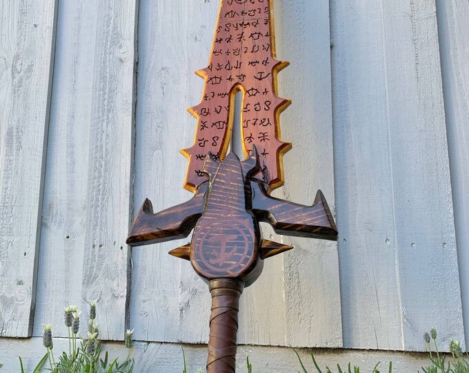 Handmade Wooden Replica of the Crucible Blade From Doom Eternal - Etsy