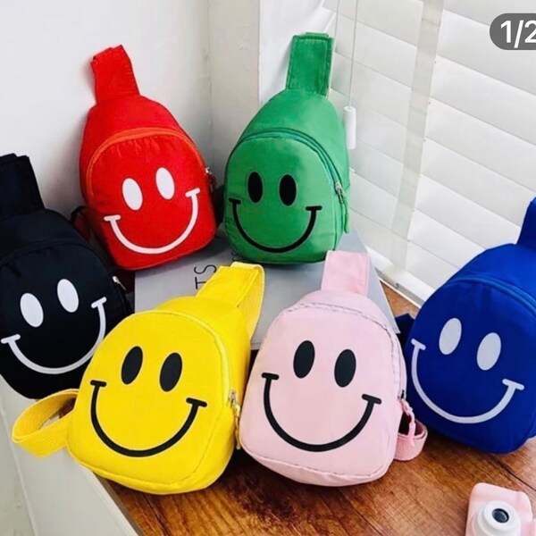 Smiley Face Bag - Etsy