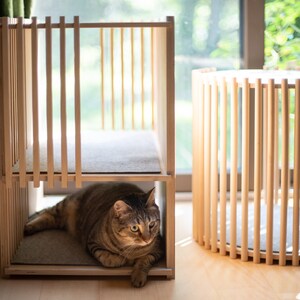 Etsy Design Awards Winner 2022 Rectangular Cat House, Large Cat House ...