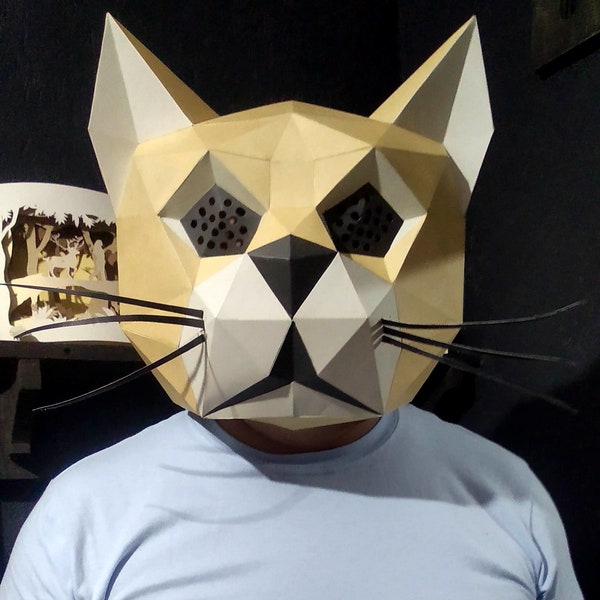 Papercraft Mask - Etsy