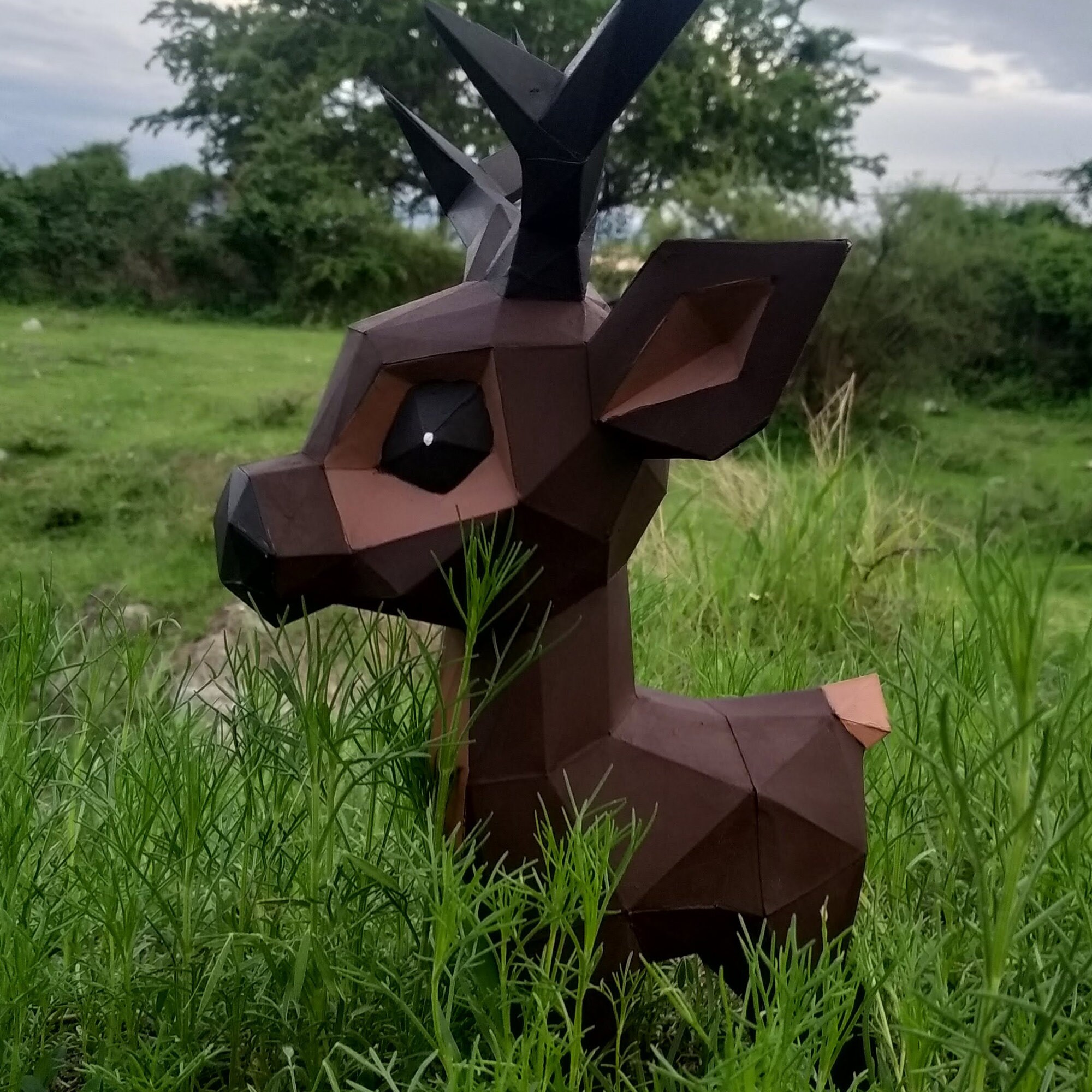 Conjunto de Plantillas Papercraft Venadito 3D: Crea tu Obra - Etsy México