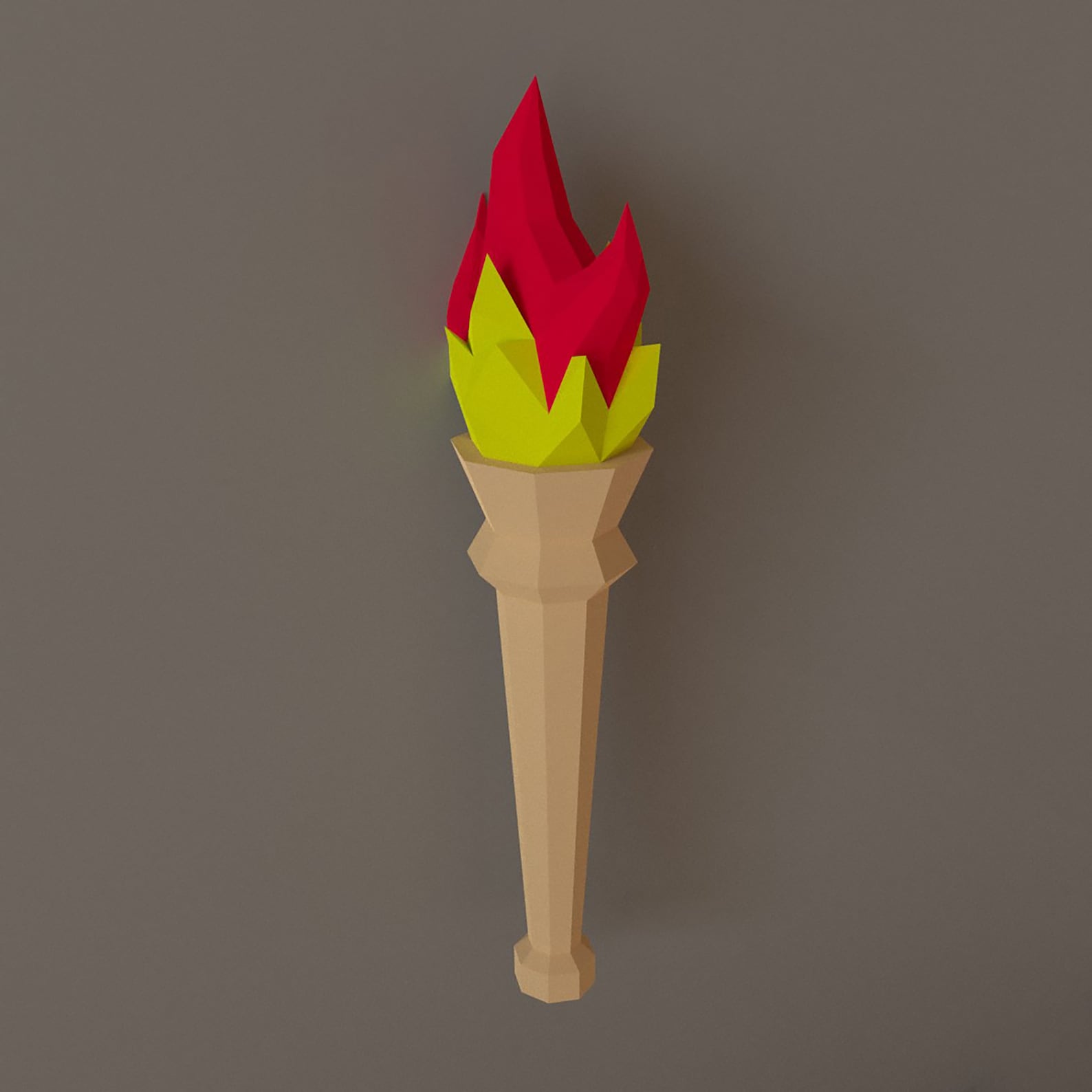 Antorcha olímpica papercraft plantillas pdf - Etsy México