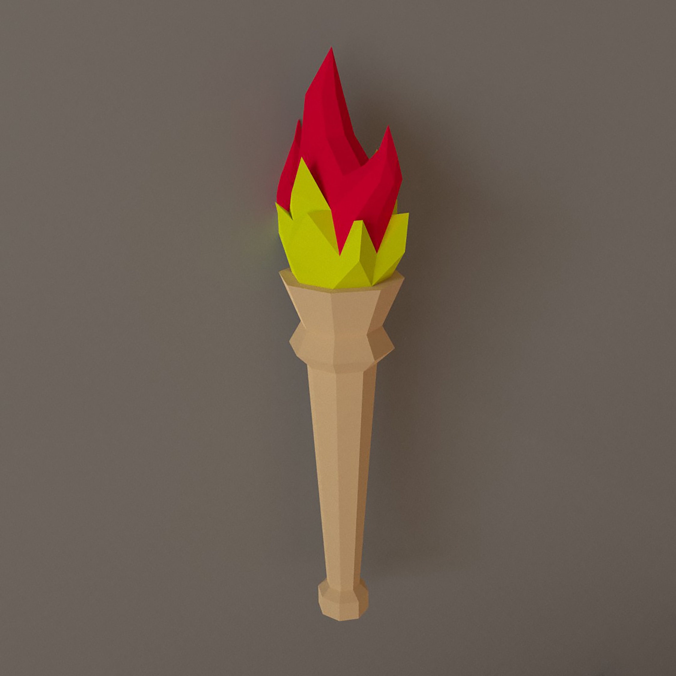 Antorcha olímpica papercraft plantillas pdf - Etsy México