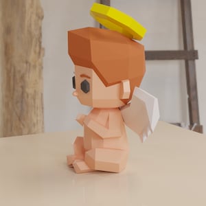 Charming Little Angel Papercraft Kit - DIY Crafts to Create a Paper ...