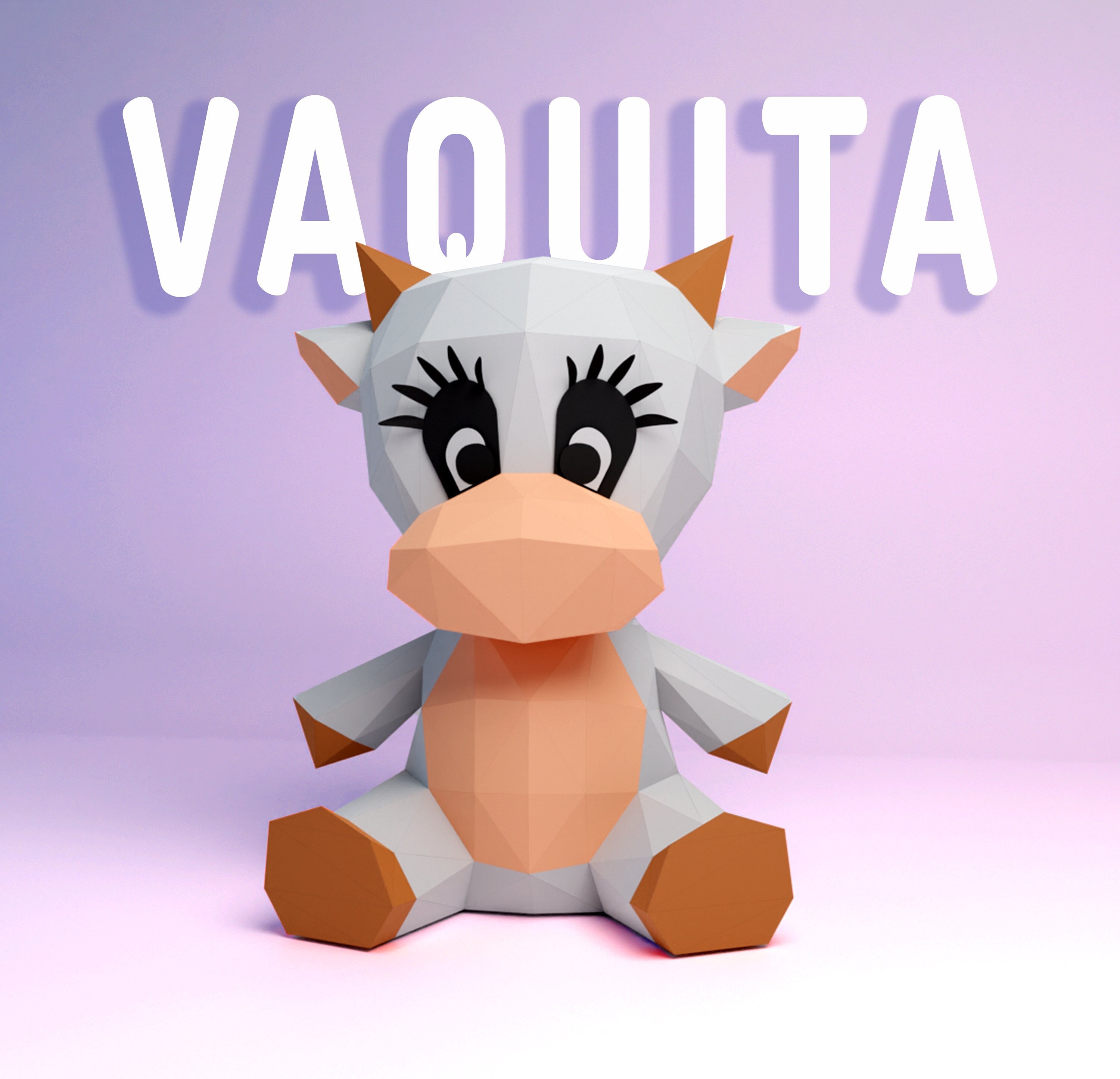 Papercraft Vaquita 3D Digital Template Kit: Create Your Masterpiece on ...