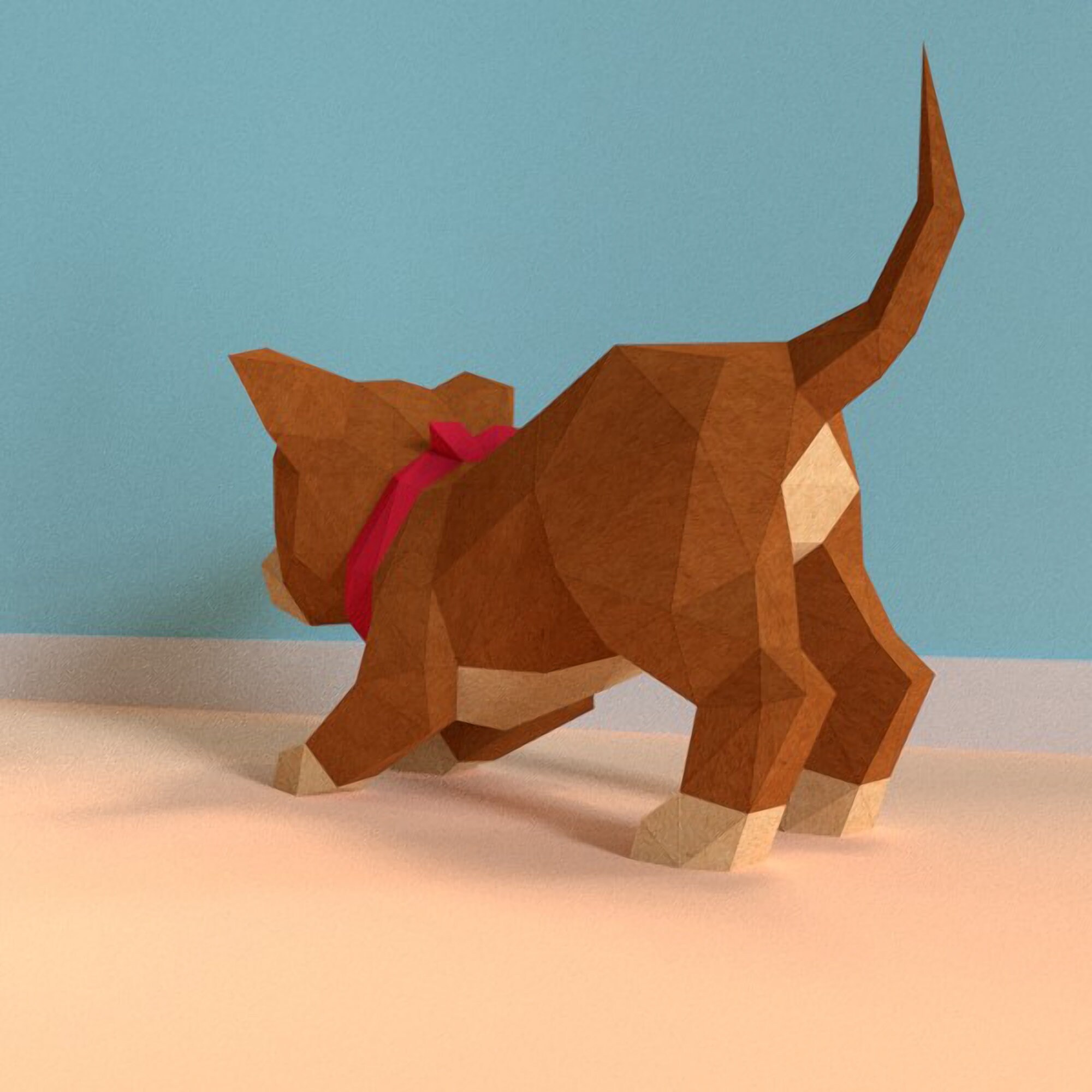Cachorro Papercrafts Perro Chihuahua Plantillas Perro - Etsy México