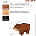 Oso Papercraft Plantillas PDF, - Etsy México