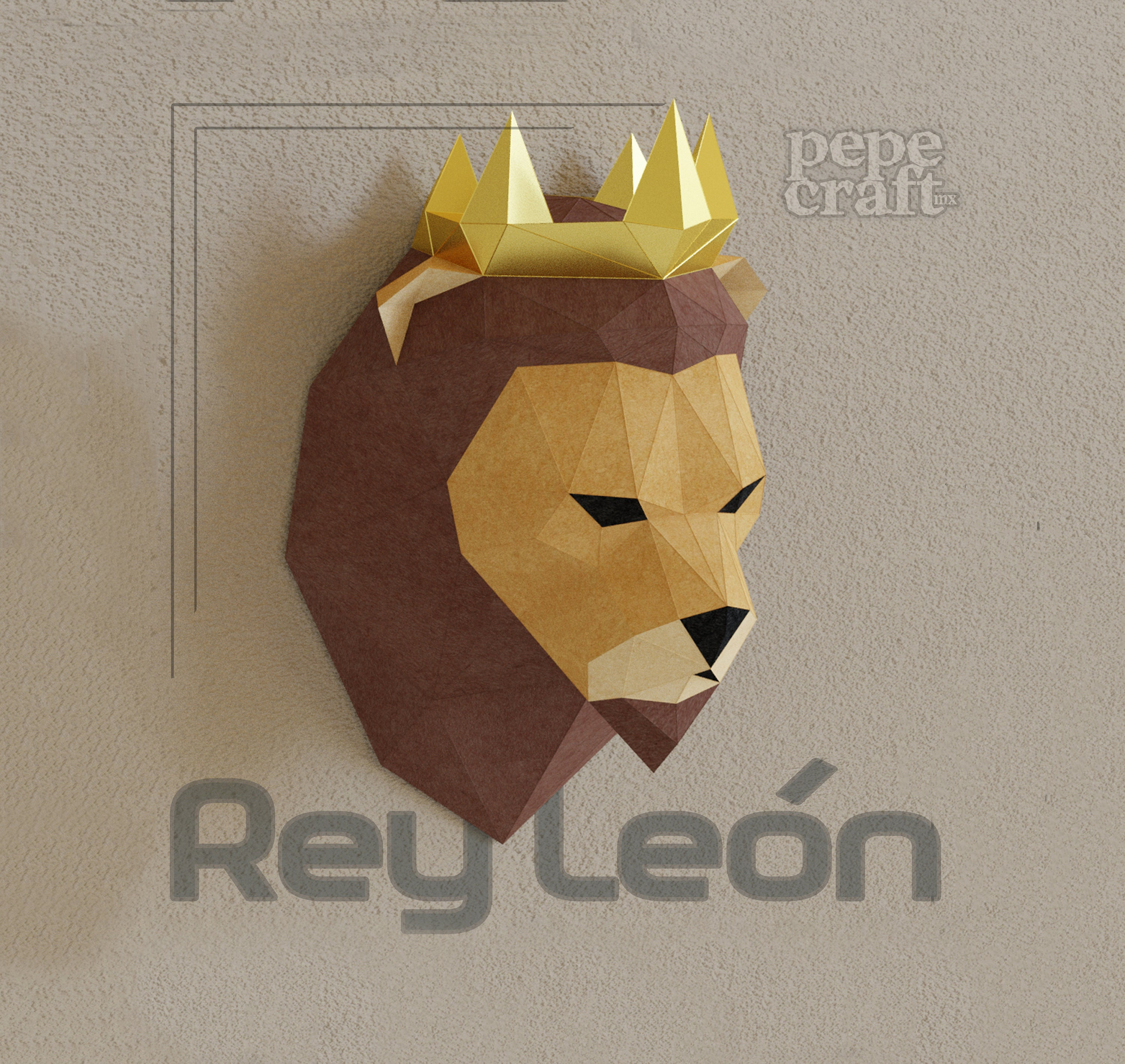 Rey León Papercrafts Plantillas Rey León Para Armado - Etsy UK