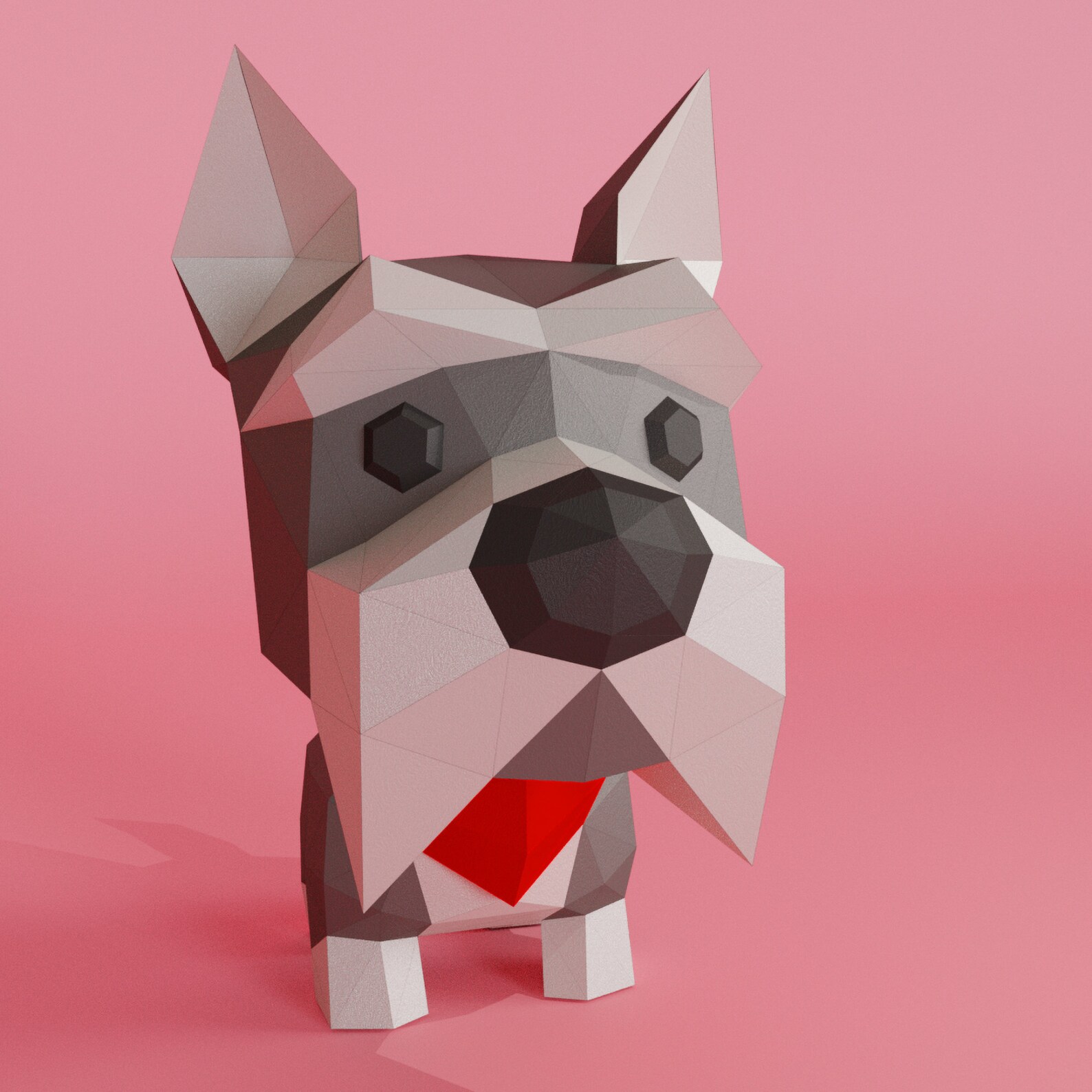 Schnauzer Puppy, Papercrafts Templates PDF,DXF - Etsy