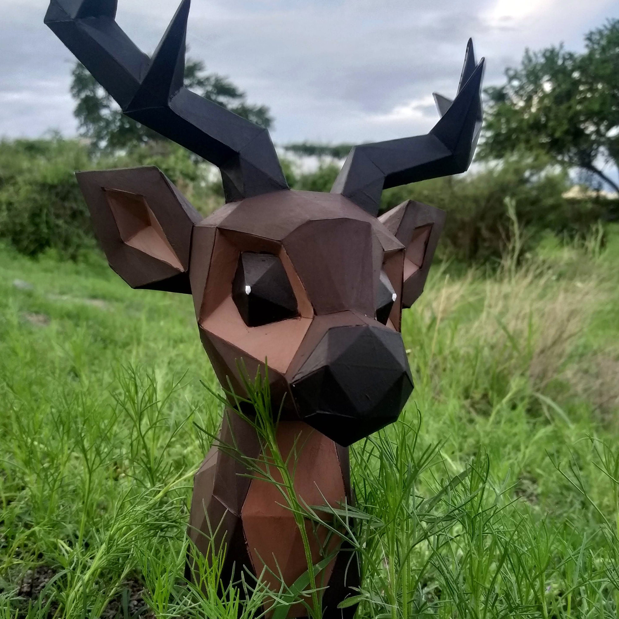 Conjunto de Plantillas Papercraft Venadito 3D: Crea tu Obra - Etsy México