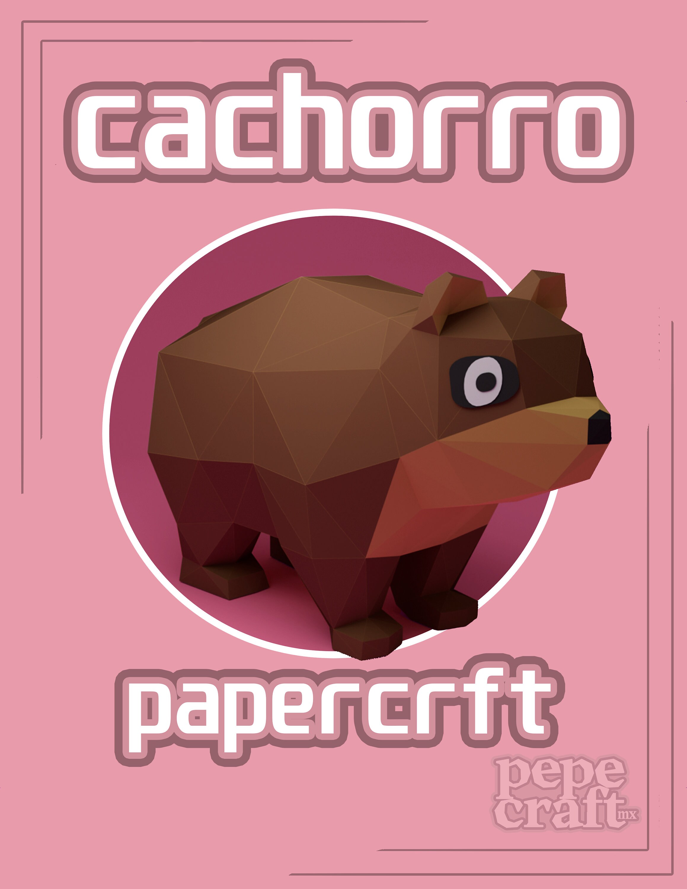 Oso Papercraft Plantillas PDF - Etsy Ireland