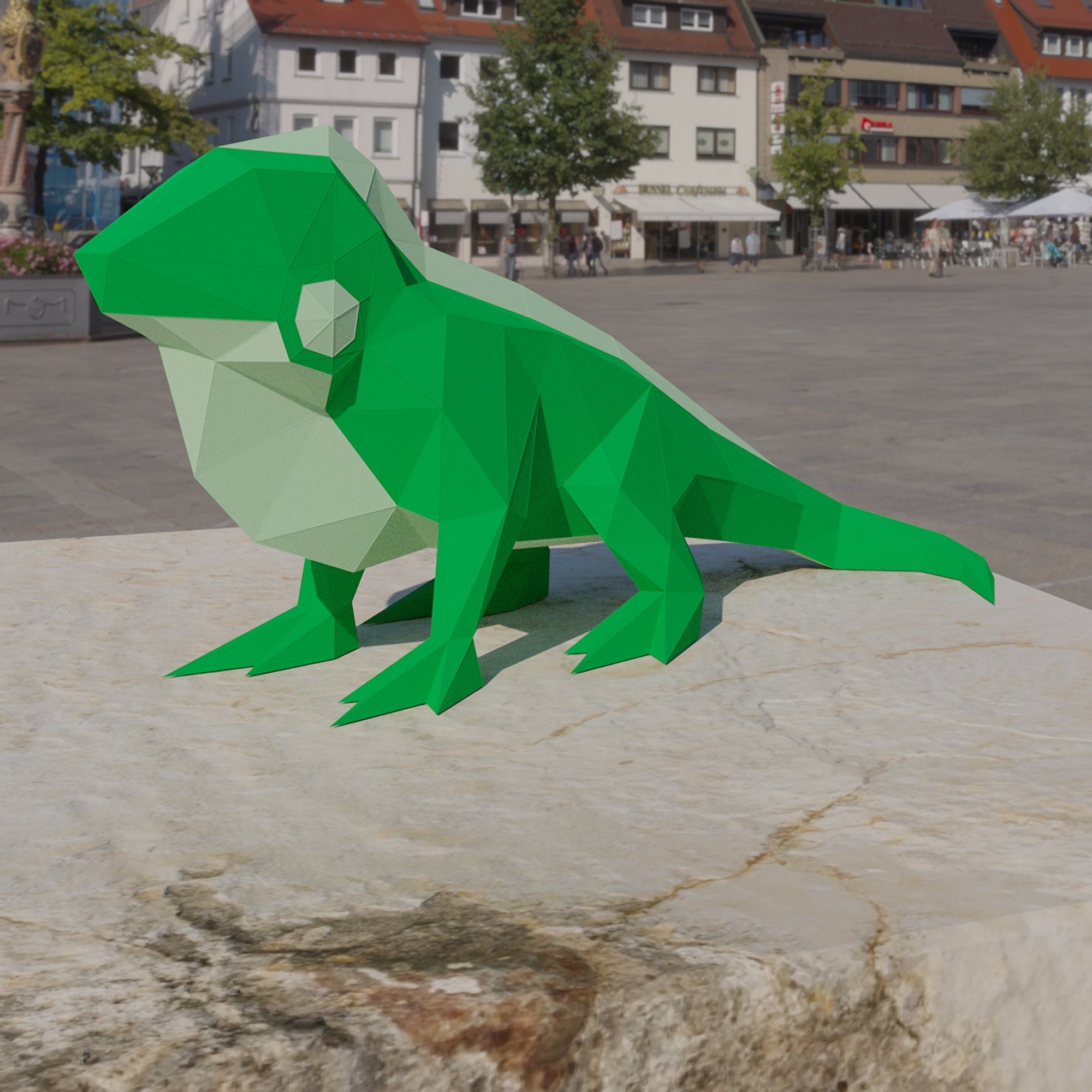 Iguana Papercrafts Templates 3d Paper Sculpture Templates and ...