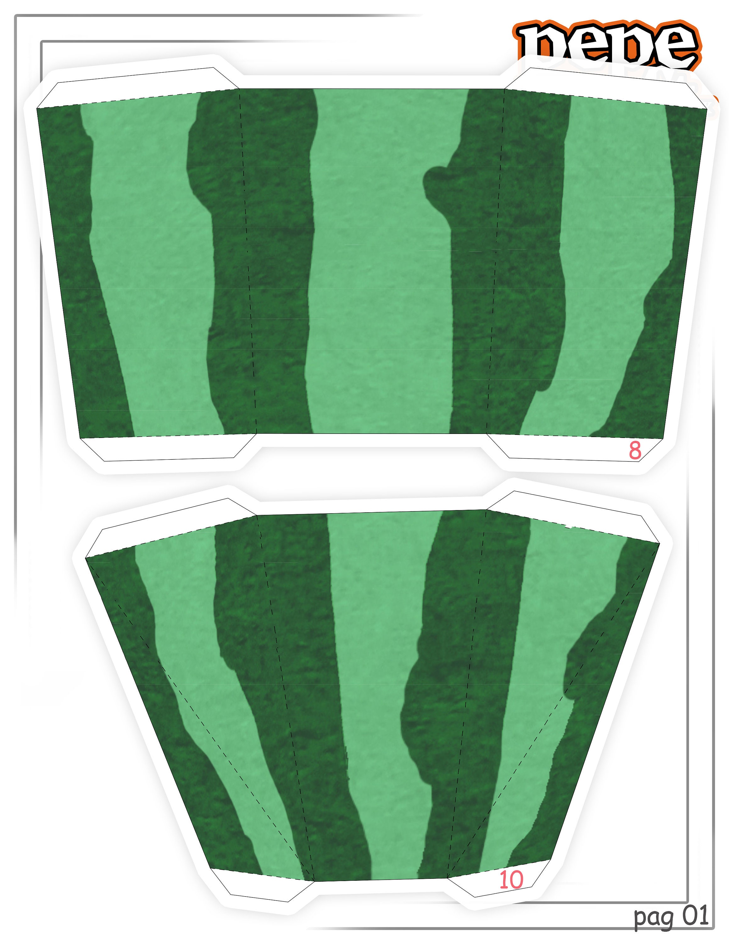 Sandia Papercrafts PDF Templates, 3d Sandia Model to Make Out of Paper ...