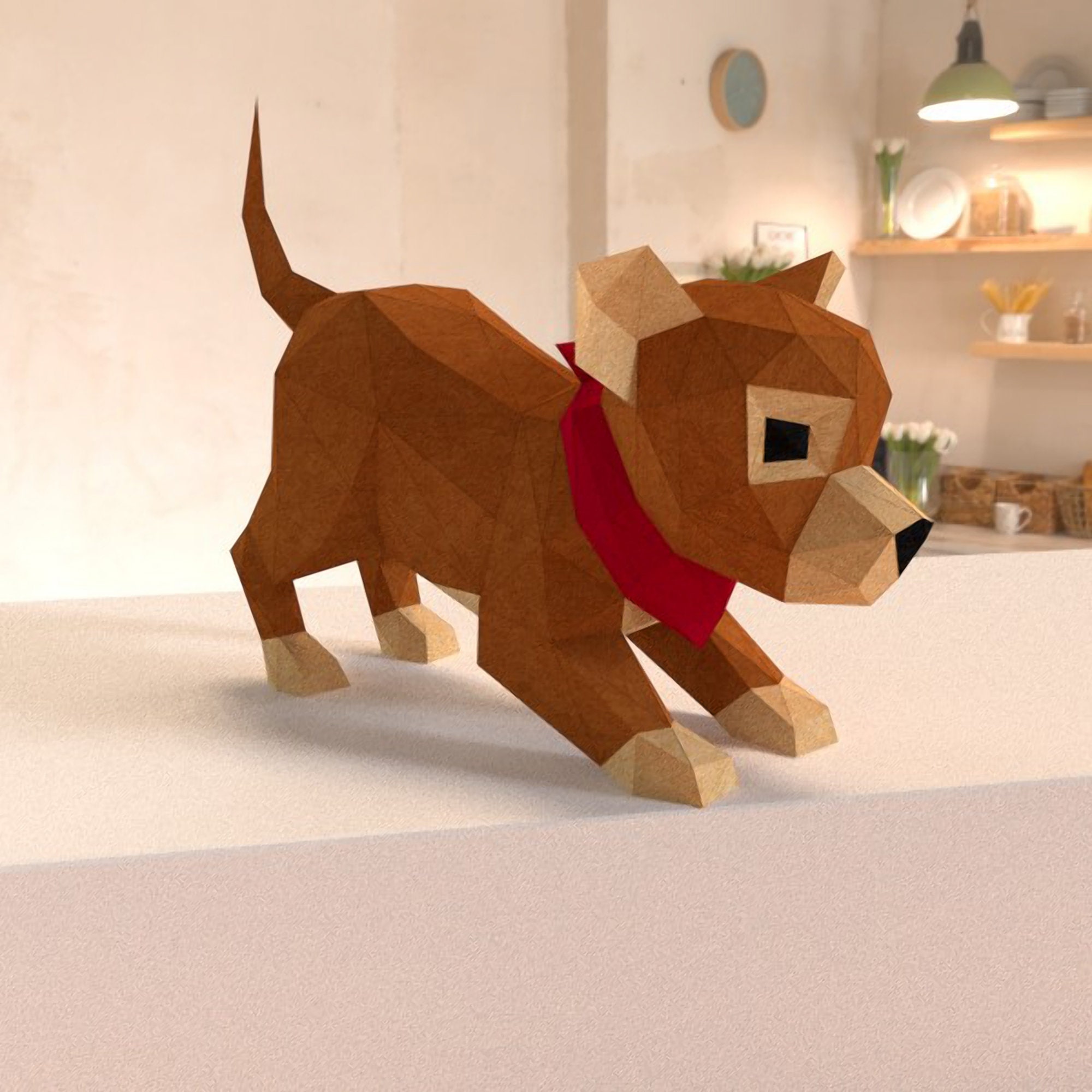 Cachorro Papercrafts Perro Chihuahua Plantillas Perro - Etsy México