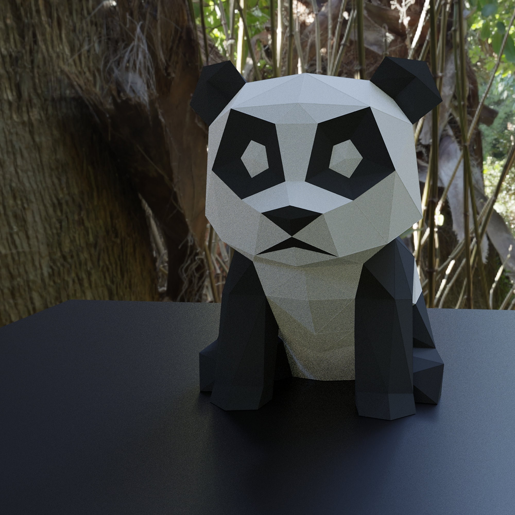 Panda Pdf Diy, Panda Papercraft, Oso Panda Papercraft, Panda 3d ...