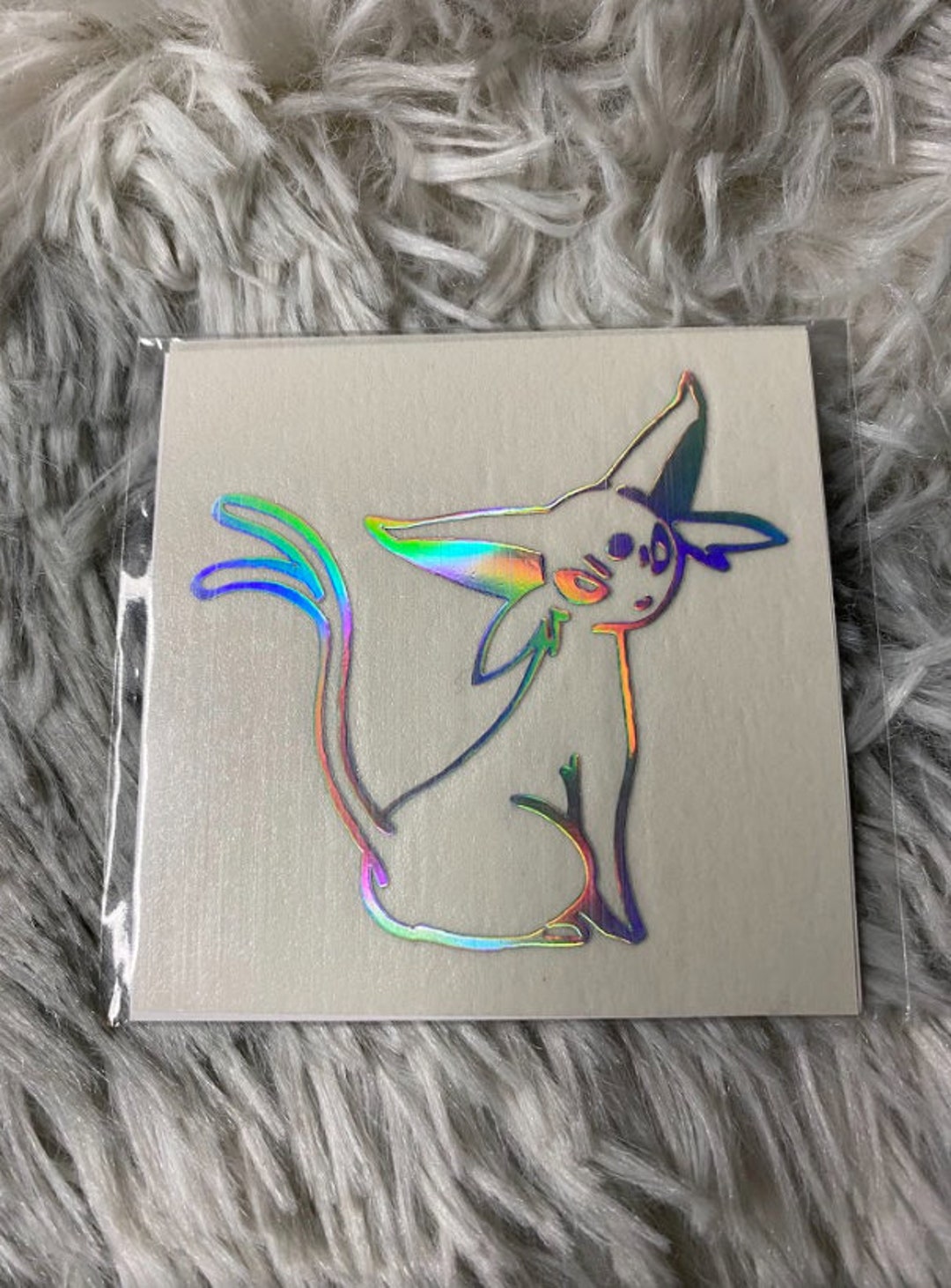 Espeon Sticker | Pokemon Vinyl Sticker | Video Game Sticker | Laptop ...