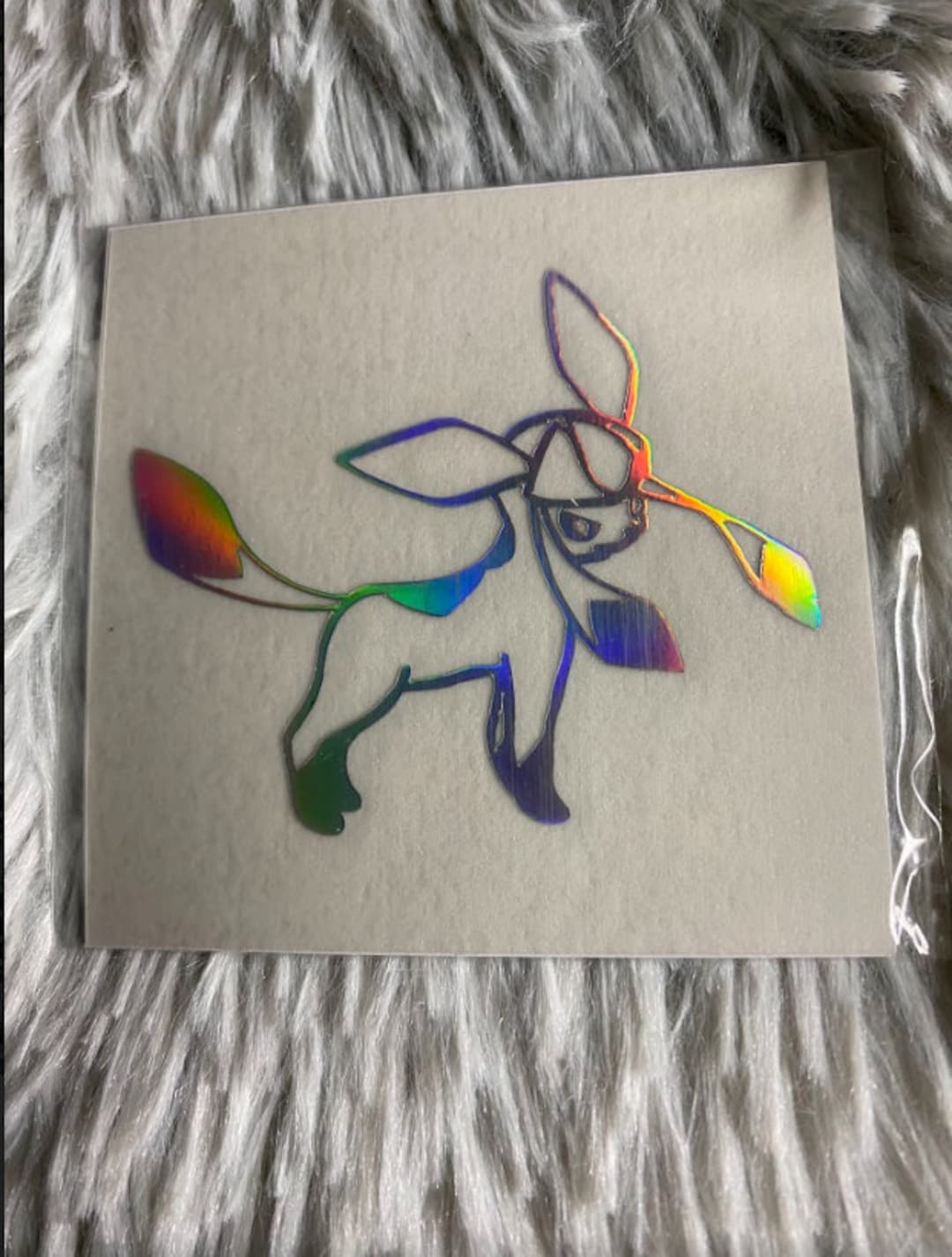 Glaceon Sticker Pokemon Vinyl Sticker Video Game Sticker Laptop Sticker ...